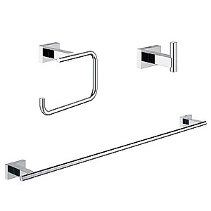 Grohe Essentials Cube City Bathroom Set 3-In-1