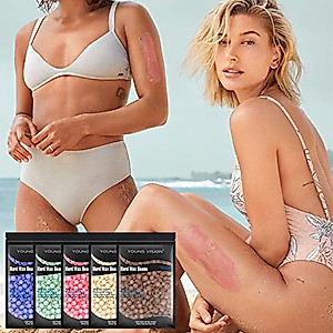 Wax Warmer Home Waxing Kit for Women, YOUNG VISION Pot Wax Beads Heater for Eyebrow, Bikini, Brazilian Hair Removal, 110-220V Professional Waxing Machine with Hard Wax Beans Kit, Cera Para Depilar…