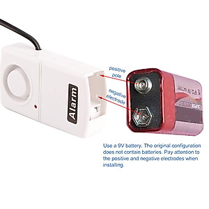 Automatic Power Cut Failure Alerter, LED Flash Indicator 120dB Smart Warning Siren 220V