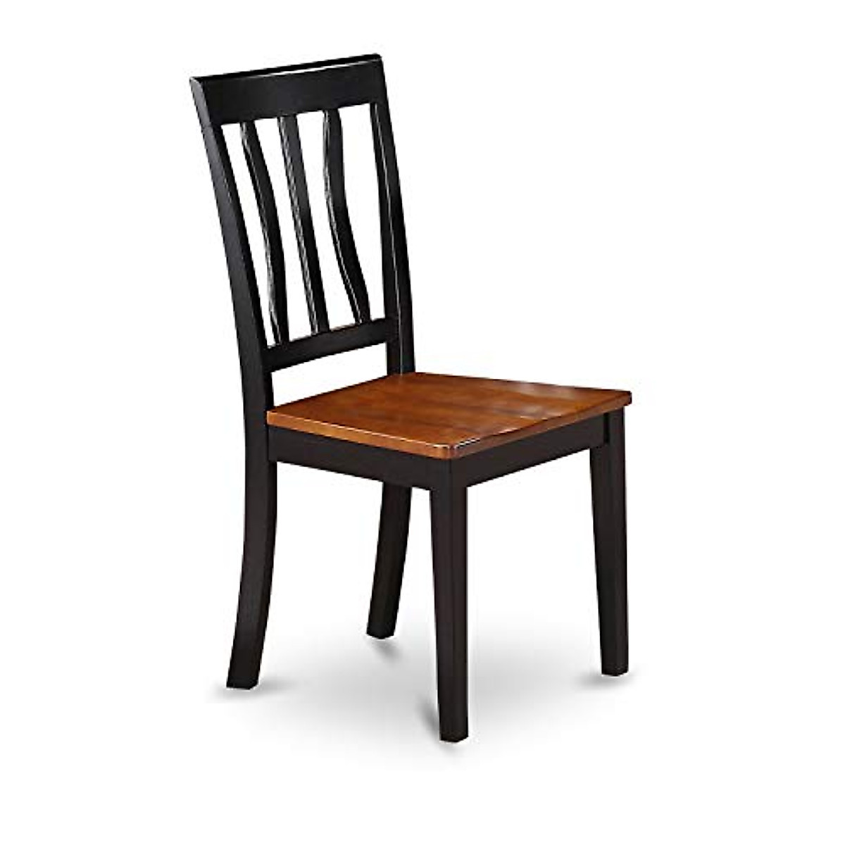 East West Furniture LGAN9-BCH-W, 9-Piece