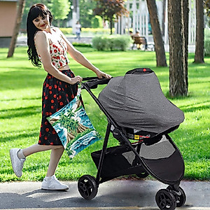 visesunny Coconut Tree Island Blue Sea 2Pcs Wet Bag with Zippered Pockets Washable Reusable Roomy for Travel,Beach,Pool,Daycare,Stroller,Diapers,Dirty Gym Clothes, Wet Swimsuits, Toiletries