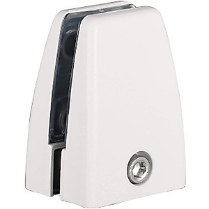 KSWLOR 20 PCS Office Desk Partition Support Bracket,Desk Divider Clamp Brackets Shelf Clip Clamp Holder Screen Clip Holders,Desk Privacy Screen Clips Clamps Sneeze Guard Bracket Support 0-1/2" Panel