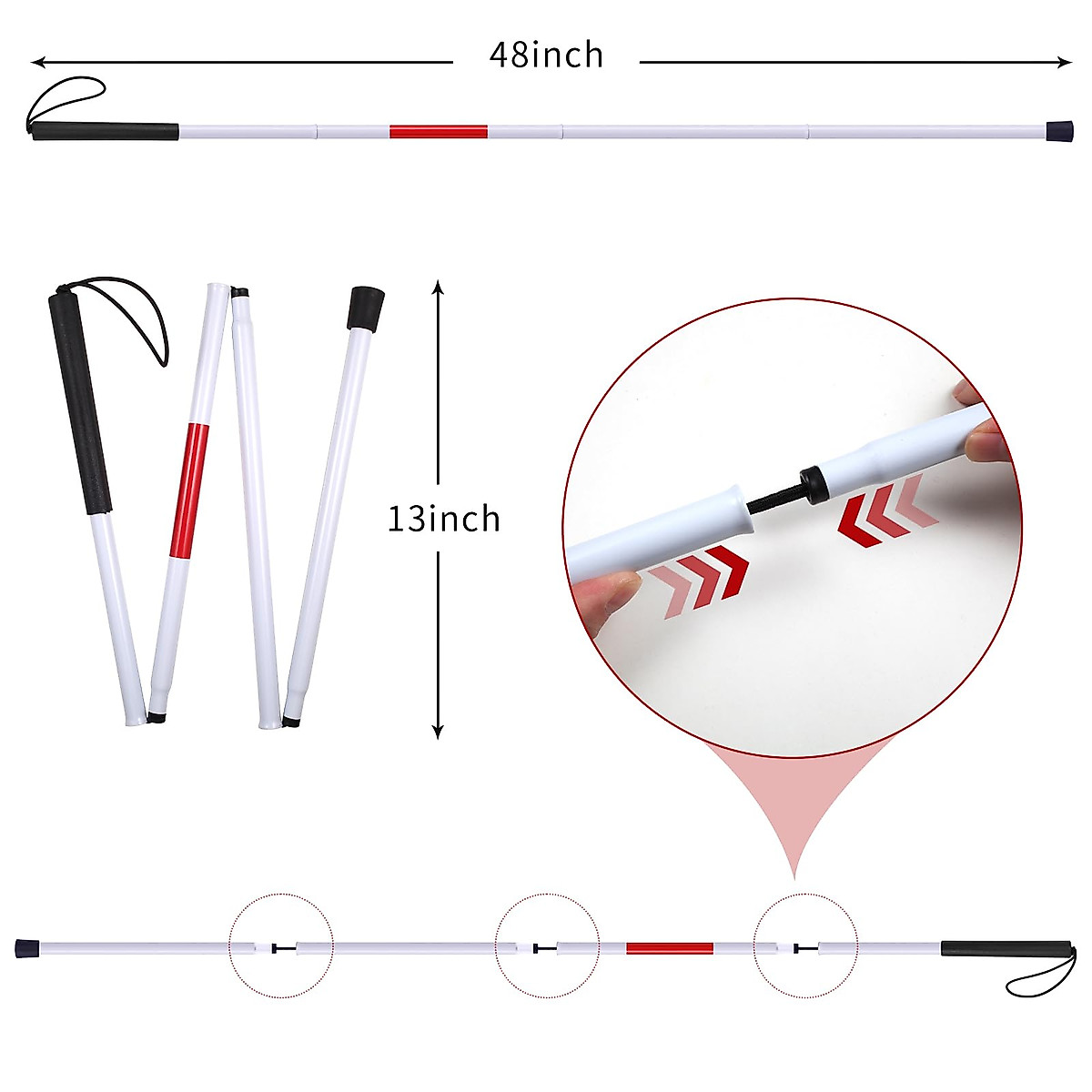 Mouse Costume Ears-Headband-Tail-Bow-Tie Accessories Set : 3 Pcs Standing Up Grey and Pink Ears Headband and Tail, Bow Tie Blind Cane Mouse Halloween Accessories Set - for Toddlers and Kids(Three Pcs)