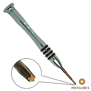 2 Sets Replacement Screws with Screwdriver for MacBook Pro 13 or 15 inch Retina Display A1398 A1425 A1502 2012-2015, Bottom Case Cover P5 Pentalobe Repair Tool Kit Laptop PC Computer