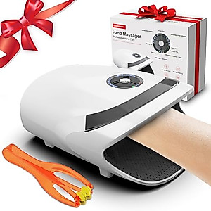 Gifts for Women,Birthday Gifts for Women - Hand Massager with Heat,Lightning Deals of Today Prime - Gifts for Mom/Dad,Teen Girl Gifts Trendy Stuff(White)