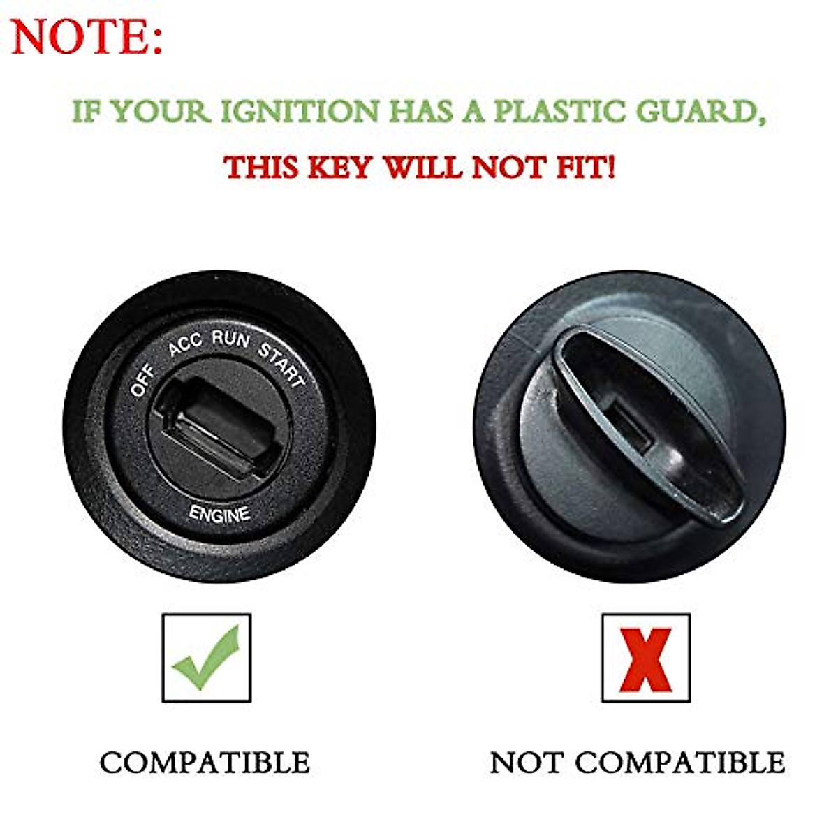 BESTHA Keyless Entry Remote Car Key Fob Replacement CWTWB1U793 for 2006-2012 Ford Focus 2006-2012 Ford Fusion 2003-2015 Lincoln Navigator