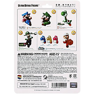 Medicom Nintendo Super Mario Bros. Ultra Detail Figure Series 2: Mario Bros. Luigi UDF Action Figure