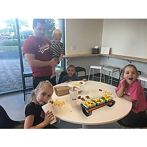 CKBASE 16" Wooden Cupcake Cake Stand Buffet Food Pastry Serving Display Riser for Dessert Table Rustic Farmhouse Home Party Decoration Appetizer Bakery Snack Food Decor Gift for Wedding,Birthday