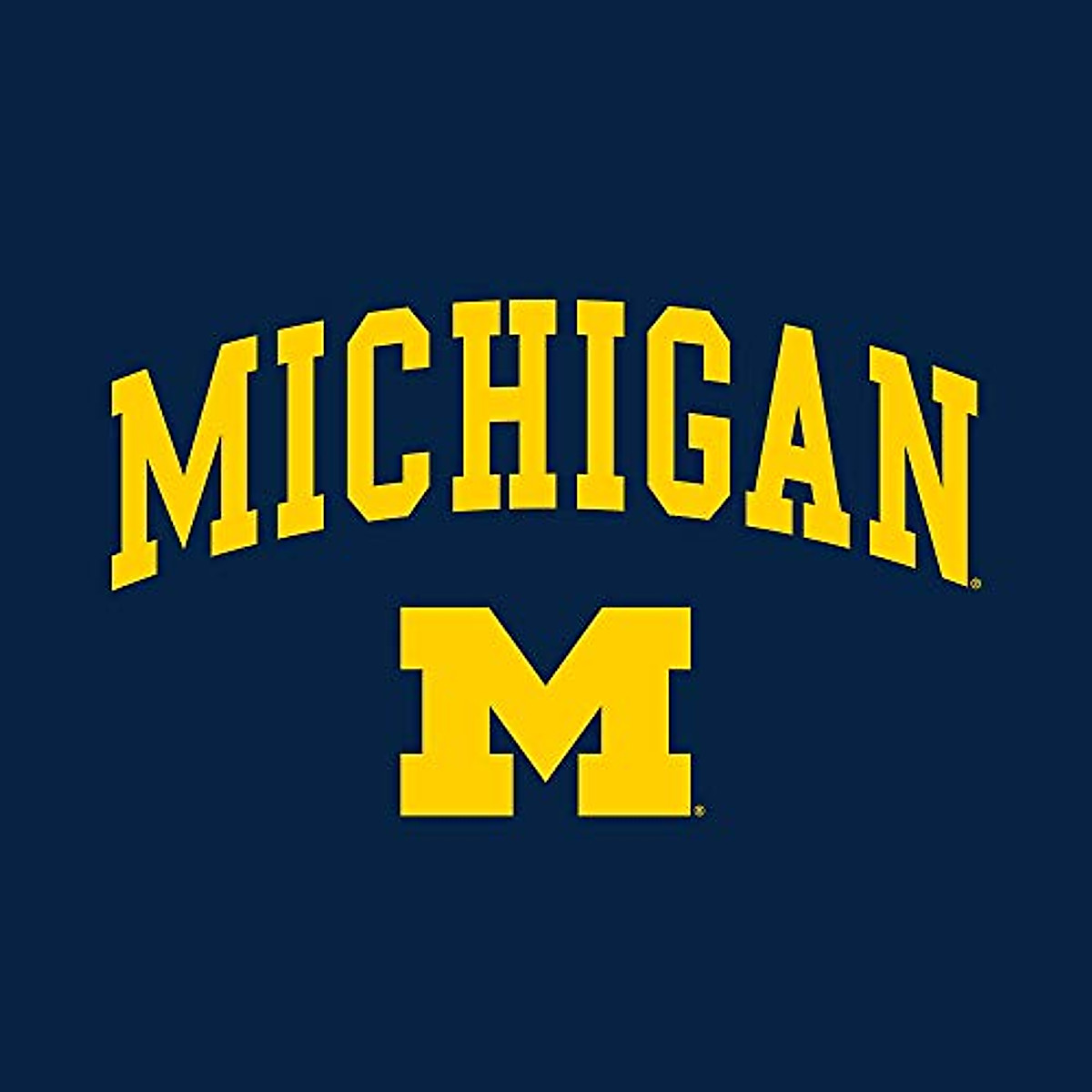UGP Campus Apparel TS03 - Michigan Wolverines Arch Logo Toddler T Shirt 5/6T Navy