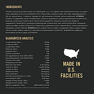 Purina Pro Plan Senior Dog Food With Probiotics for Dogs, Bright Mind 7+ Chicken & Rice Formula - 5 lb. Bags