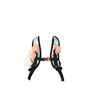 OREZI Happy Easter Backpack Eggs Bunny Rabbit Toddler Backpack with Chest Clip for Boys Girls Cute Kid's Bag Happy Easter Gift Toy Backpack