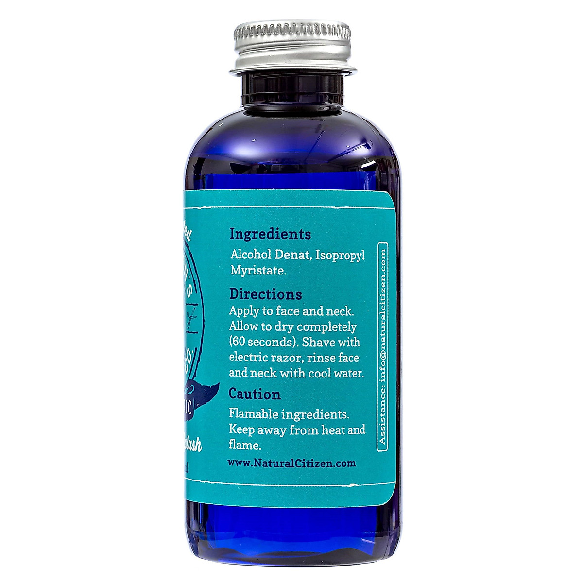 Electric Pre-Shave Splash - Unscented - 4 Oz Bottle