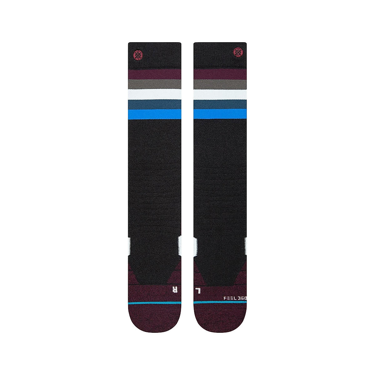 Stance Maliboo Snow OTC Socks (Small, Navy)