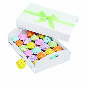 Wilton Cupcake Box Folding Tray, STD, White