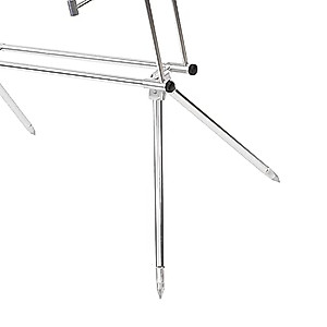 Fishing Tackle Tools, Fishing Rod Stand Holder Easy to Carry Aluminium Alloy Material for Outdoor for Fishing