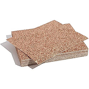 Rose Gold Glitter Cardstock Paper ( 8.5 x 11 Inches, 30 Pack)