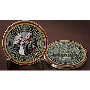 2023 Marine Corps Birthday Ball Challenge Coin! Drill Instructor Tribute USMC Bday Custom Coin! Designed for Marines by Marines Semper Fi. Officially Licensed Coin!