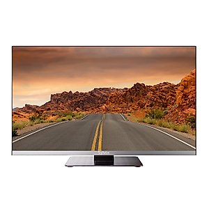 SYLVOX Smart RV TV, 22 inch TV with DVD Player Built-in, 12 Volt TV for RV Camper 1080P FHD, Android Smart Free Download APPs, Support WiFi Bluetooth, 2 HDMI & 2 USB, AC/DC Powered, Frameless Design