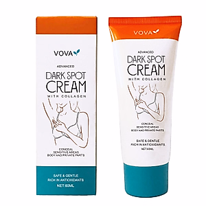 ROUSHUN Underarm Cream, Body Cream - Nourishes Moisturizes Underarm, Neck, Knees, Elbows, Between Legs 2 fl.oz