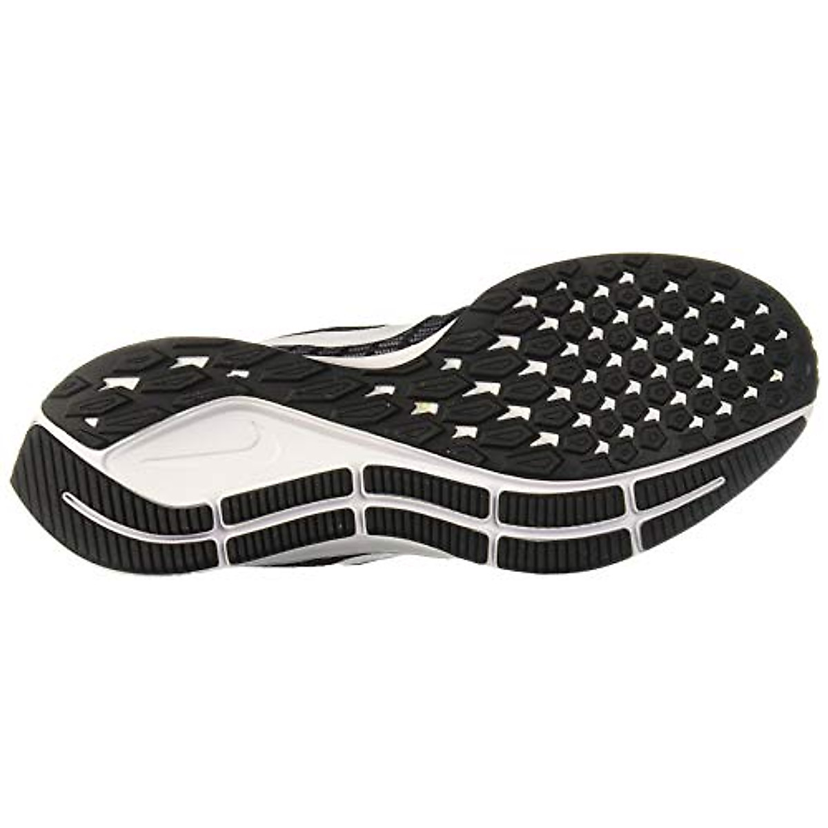 NIKE Women's Low-Top Sneakers, Multicolour Black White Gunsmoke Oil Grey 001, 8.5 us