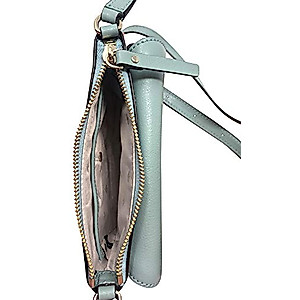 Kate Spade New York Greene Street Karlee Leather Crossbody (Frosted Spearmint)