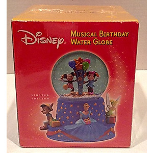 Disney Musical Birthday Water Globe