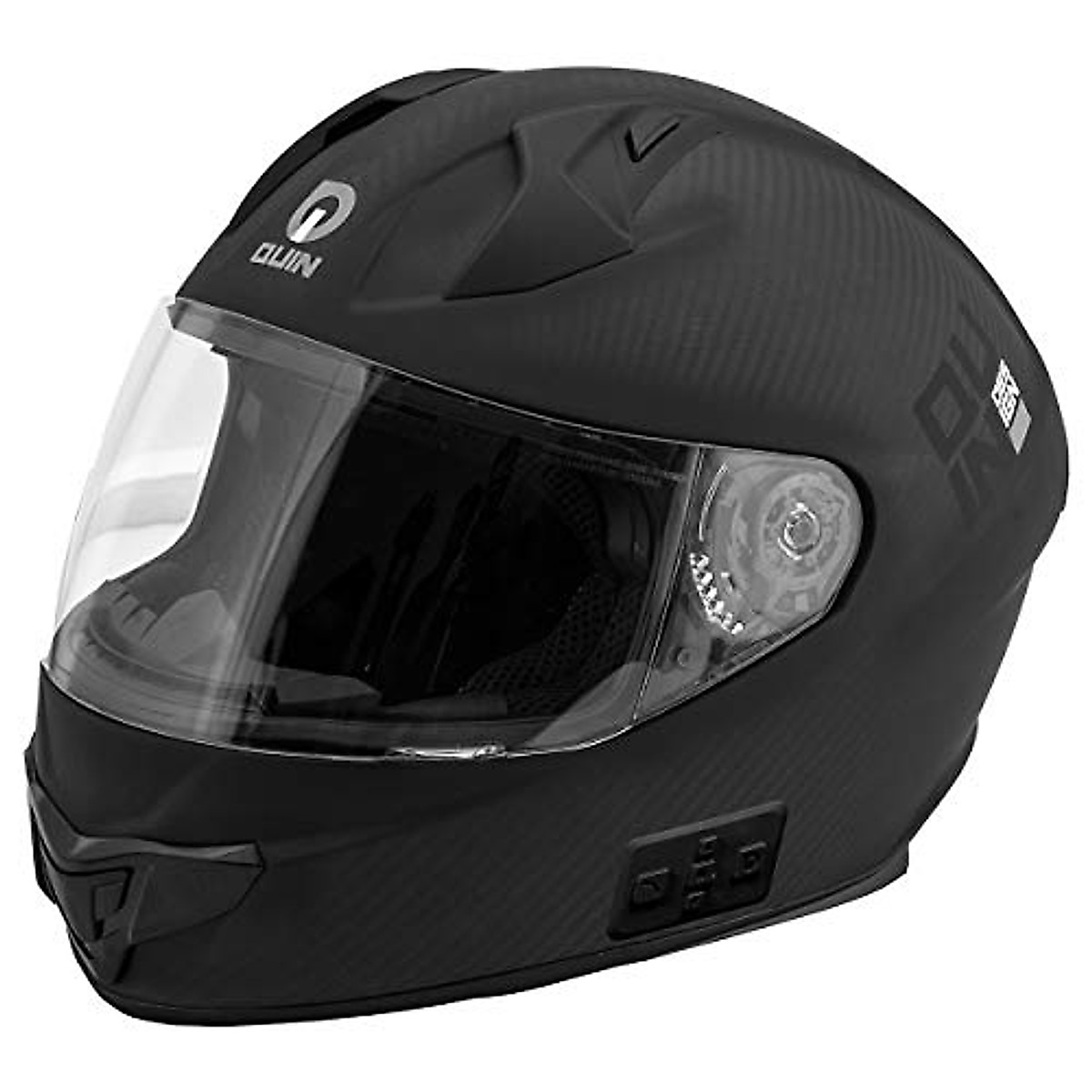 Quin Ghost Double Zero Carbon Fibre Smart Helmet (X-Large)