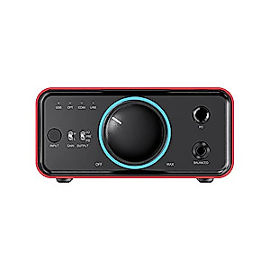 FiiO K7 Full Balanced HiFi DAC Headphone Amplifier AK4493S*2, XMOS XU208 PCM384kHz DSD256,USB/Optical/Coaxial/RCA Inputs, 6.35mm/4.4mm Output