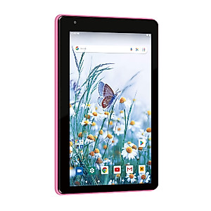 RCA Voyager Pro+ [RCT6876Q22K00] 7 Inches 2GB RAM 16GB Storage with Keyboard Case Tablet Android 10 (Go Edition) (Pink)