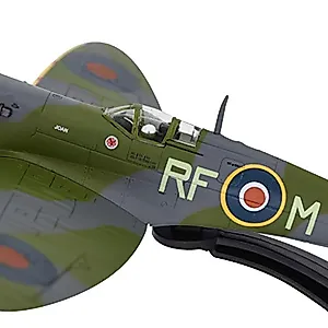 TANG DYNASTY(TM) 1:72 Supermarine Spitfire Fighter Attack Metal Plane Model, World War II Royal Air Force 1941, Military Airplane Model,Diecast Plane,for Collecting and Gift