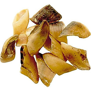 Ranch Rewards CHEW Hooves Bulk Packs for Dogs USA Made Natural Healthy Dental Dog Hoof Treats(100 Hooves Natural)