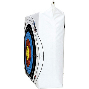 Morrell Lightweight Outdoor Portable Youth Kids Range NASP Field Point Archery Bag Target with 2 Sides and 4 Shooting Spots for 30 Pound Bows M-109