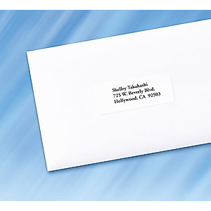 PRES-a-ply Laser Address Labels, 1 x 2-5/8, White, 3000/Box