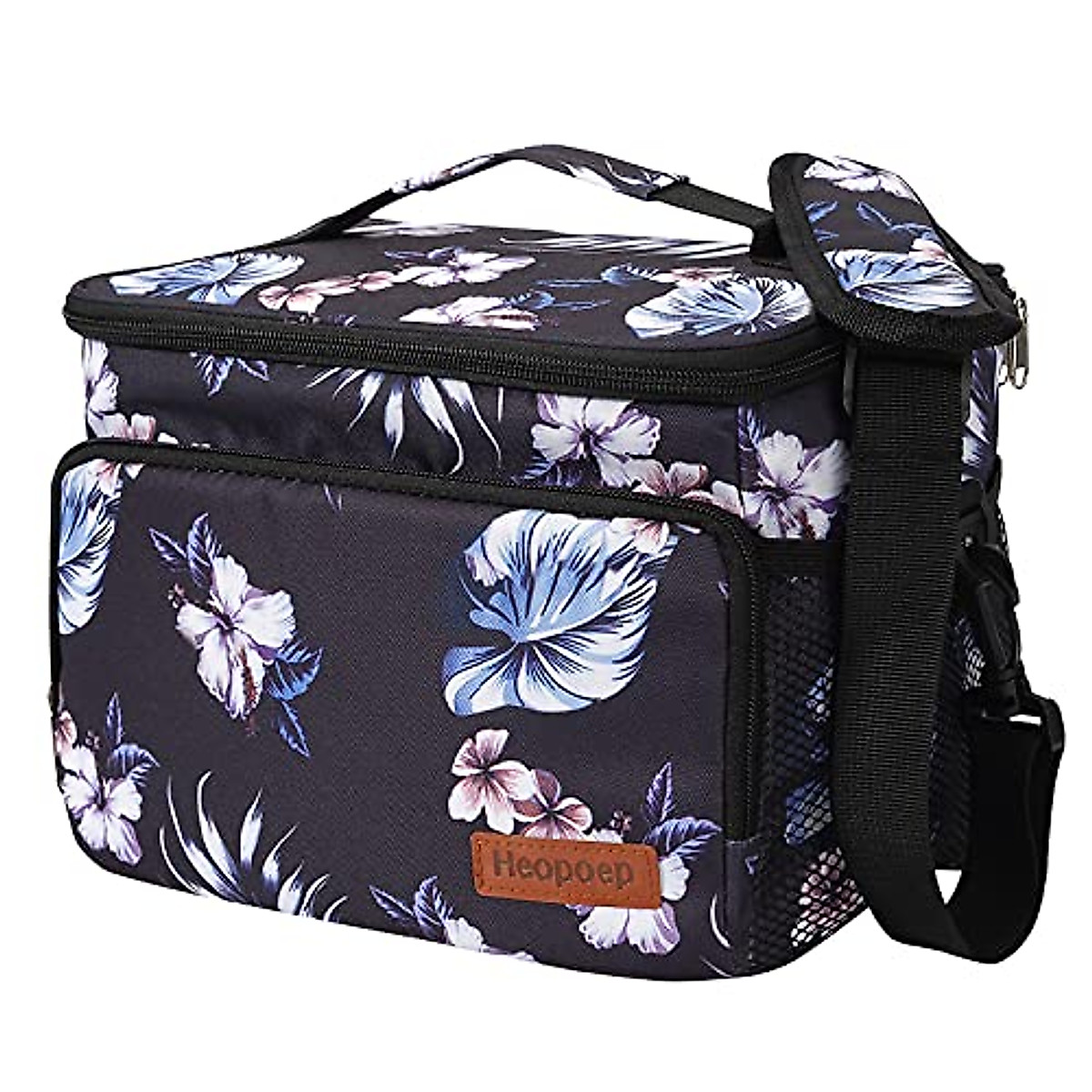 havatree Adult Lunch Bag Women Insulated lunch Box for Men Reusable Lunch Cooler Tote with Adjustable Shoulder Strap, Large Nurse Tote Bag for Office Work Picnic Beach and School's Bento Box
