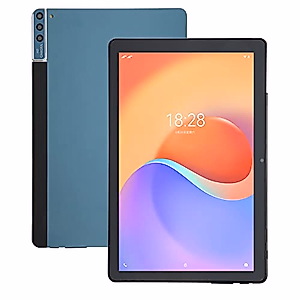 Luqeeg 1960x1080 IPS HD Touch Screen 12GB RAM 128GB ROM 8 Core CPU 5G WiFi Computer Tablet, 10 Inch Tablet for 11, 16MP 8MP Dual Camera 7000mAh Tempered Glass 4G Calling Tablet (US Plug)