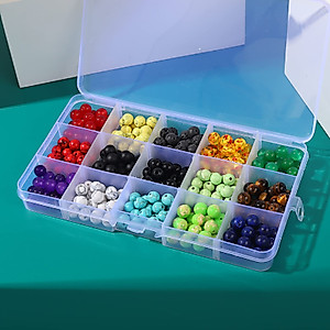 Beads for Jewelry Making Bulk ,Crystal Beads Bracelet Making kit Mixed 300pcs Healing Bead Rock Loose Nature Stone Gemstone for DIY Bracelet Necklace Essential Oil