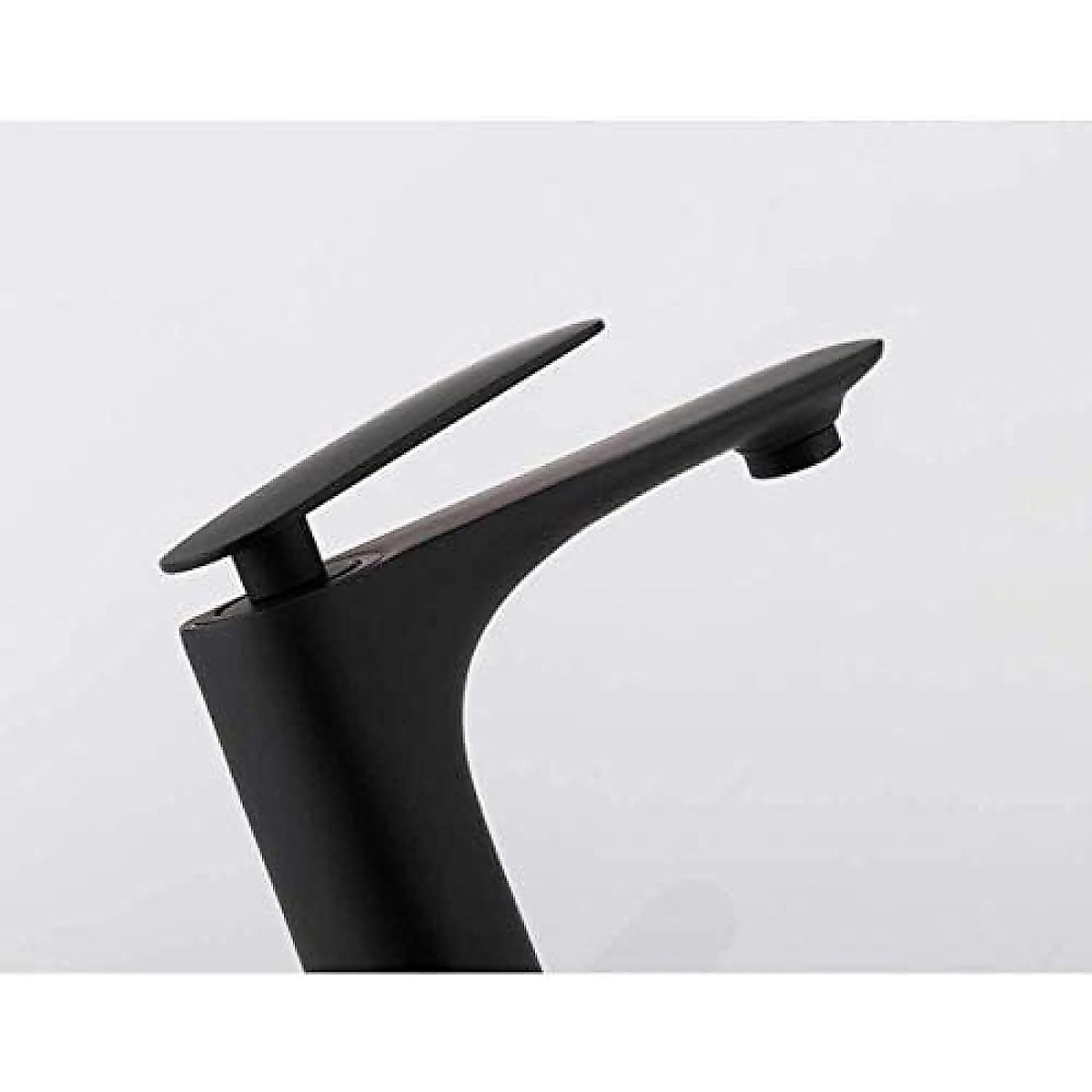 Kitchen Taps Kitchen Tap Kitchen Faucet Bathroom Faucet Black Solid Brass Bathroom Solid Basin Mixer Tap Hot/Cold Bath Mixer Tap Waterfall, Bathroom Faucet