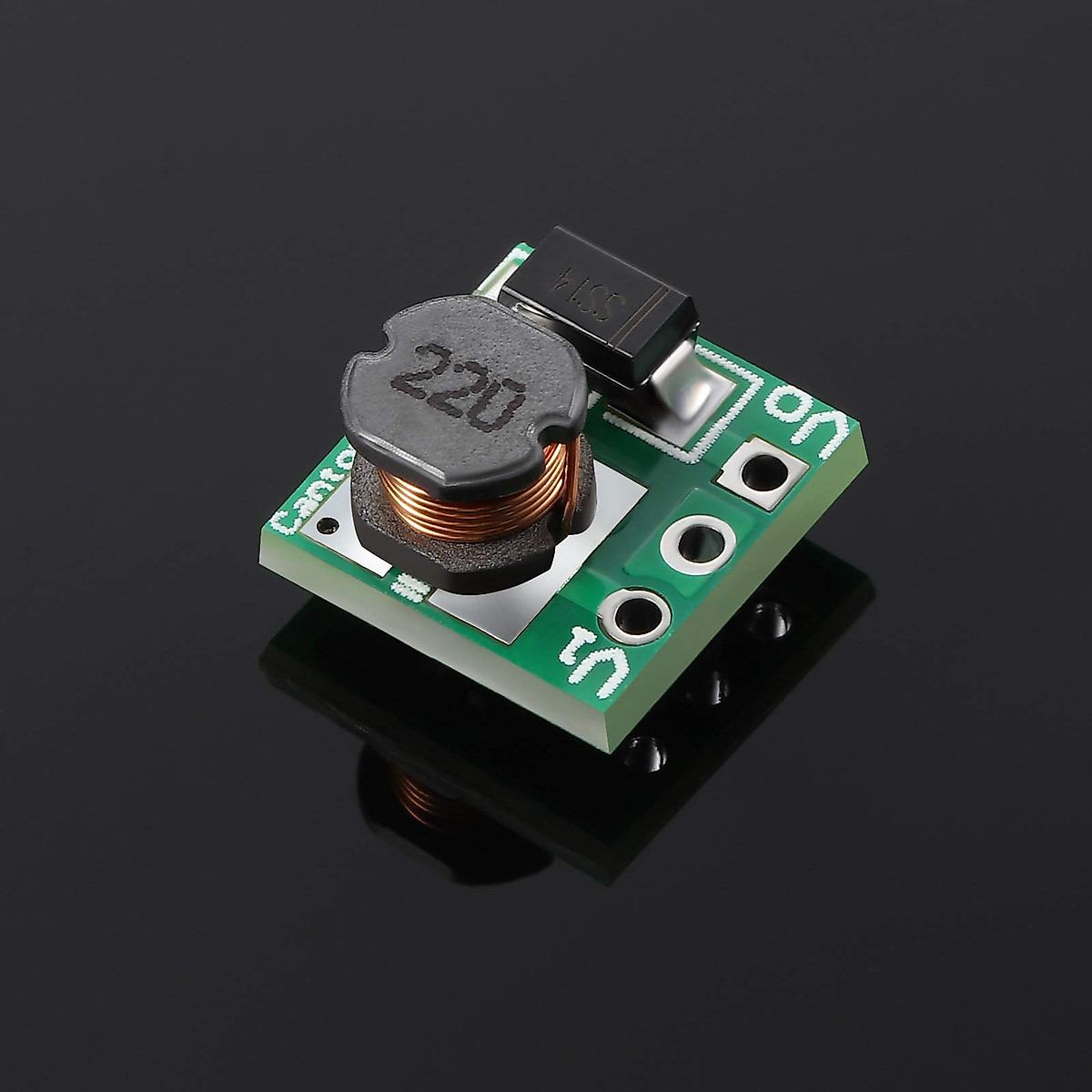 Weewooday DC-DC Step up Power Module Output Voltage 5V Boost Converter 1.5v 1.8v 2.5v 3v 3.3v 3.7v 4.2v to 5v Regulator Voltage Boost Converter Board(10 Pieces)