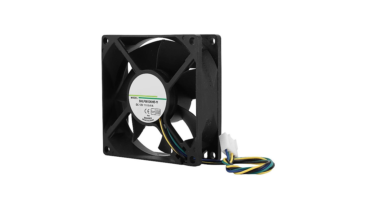 80mm 4-Pin CPU Cooling Fan - Ultra Quiet PWM Cooler