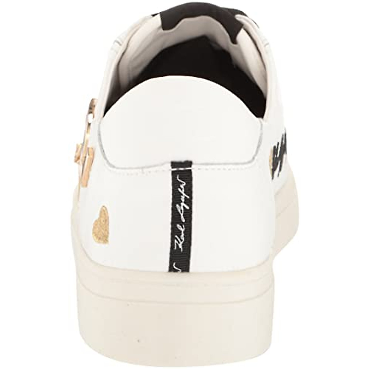 Karl Lagerfeld Paris Cate Shoes – Sneakers for Women with Iconic KLP Pins, Bright White, 11