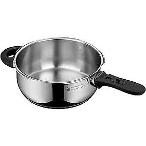 WMF Perfect Plus – Set with Quick Cooker Diameter 22 cm Diameter of 4 Litres and a Half + Body 3 Litres with Flame Protection, Cromargan Stainless Steel for Induction