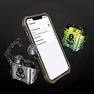 Gravastar Sirius Wireless Earbuds Bluetooth Knowles Balanced Armatures and 7.2 mm Dynamic Drivers Music Reproducing Vividly Deep Bass 3D Stereo, Headphones for iPhone/Android(Space Gray)