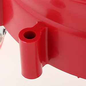 MagiDeal Car Wash Bucket Dolly Rolling Bucket Dolly Heavy Duty Wear Resistance Round Automotive Accessory for Painting Assistance