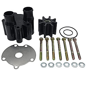 YiheoZux 807151A14 Water Pump Impeller Kit With Housing for MerCruiser Alpha Bravo Engines Sea Water Pump Body Kit Sierra 18-3150