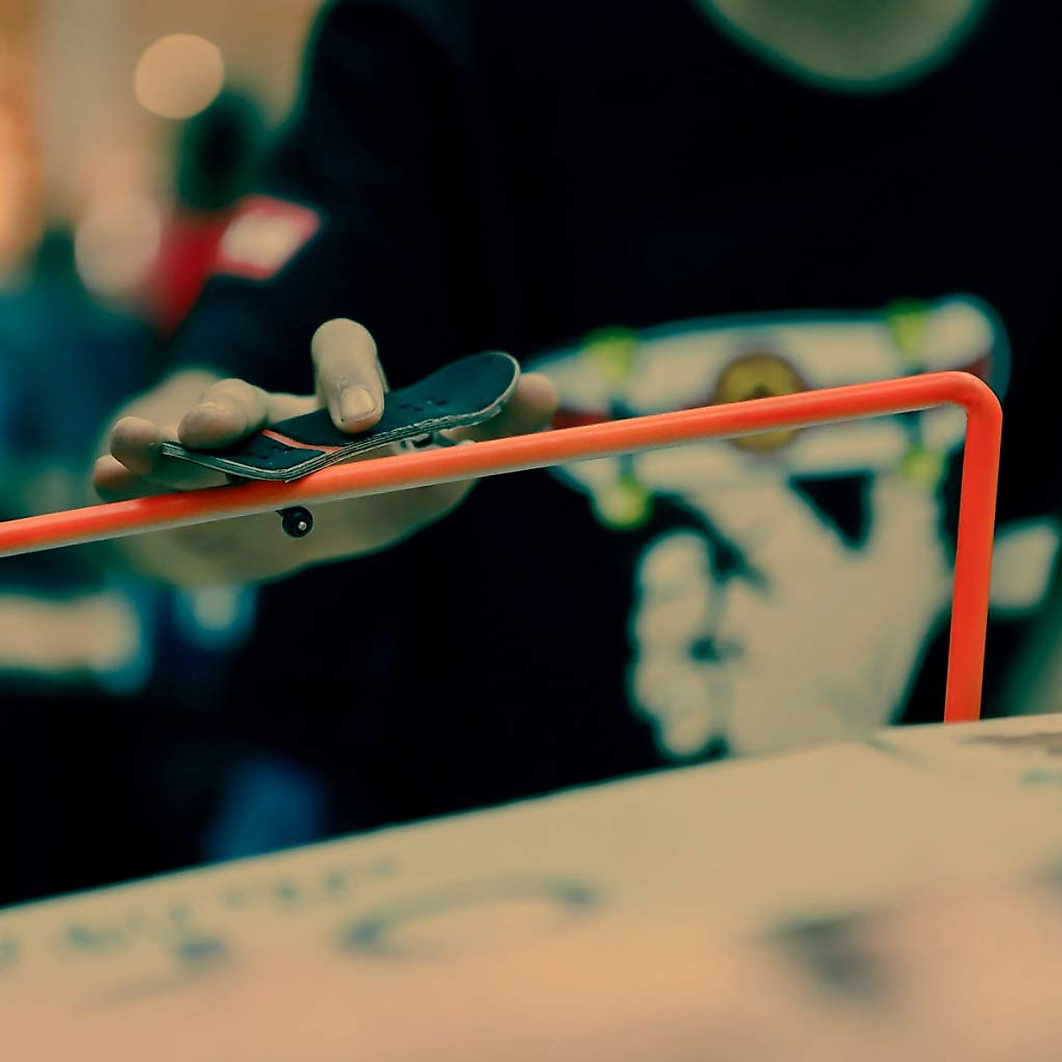 SOLDIER BAR 9.0 Fingerboards Deck (Who is This 100x34mm)