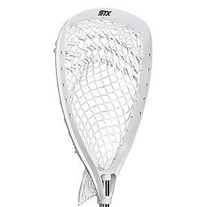 STX Lacrosse Shield 100 Goalie Strung Head, White