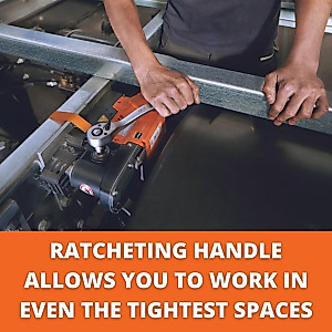 Fein JMC Magforce 90 Magnetic Base Drill with Brushless Motor for Work in Hard-to-Reach Areas - 1,200W, 1-3/8" HSS Cutter Max. Diameter, 1-3/8" Cutting Depth - 72732362090