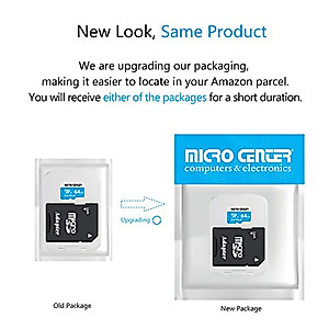 Micro Center 64GB microSDXC Card 2 Pack, Nintendo-Switch Compatible Micro SD Card, UHS-I C10 U3 V30 4K UHD Video A1 R/W Speed up to 95/30 MB/s Flash Memory Card with Adapter (64GB x 2)
