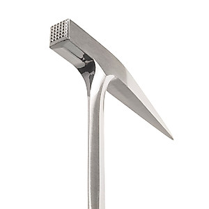 ESTWING Rock Pick - 13 oz Geology Hammer with Milled Face & Shock Reduction Grip - E3-13PM