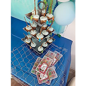 Little Fisherman Fishing Pole Picks (set of 25) Party Supplies